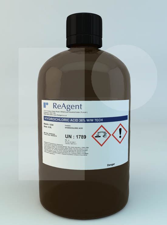 Hydrochloric Acid | Buy HCl Online | UK Chemical Suppliers